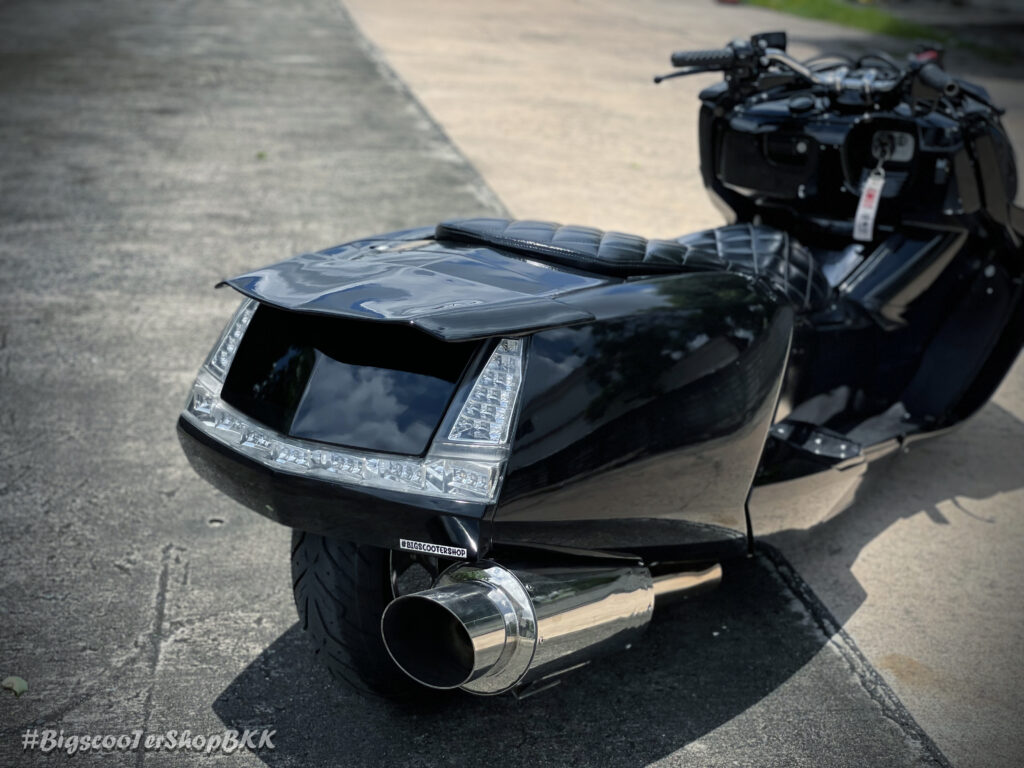 BSS. Spoiler set for YAMAHA MAXAM (CP250, MORPHOUS) – Bigscooter Shop ...